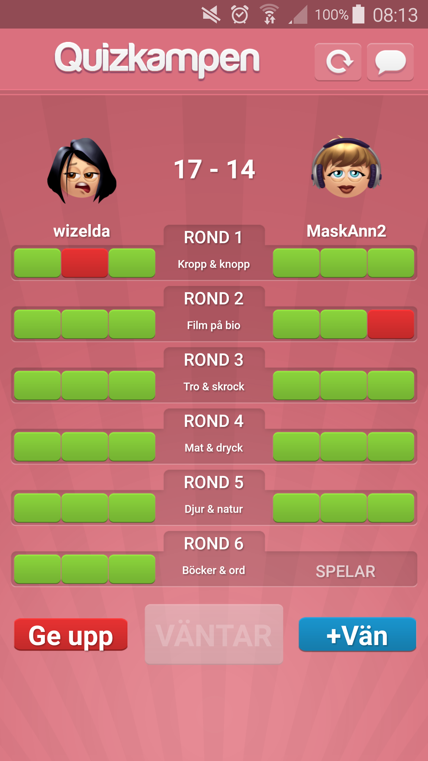 Quizkampen (återkomsten) | Arbora Vitae